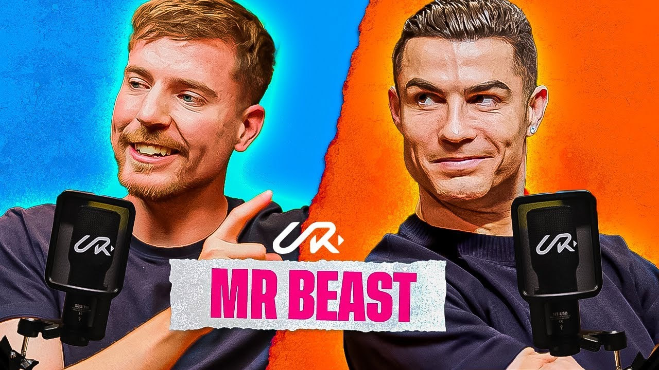 Mr. Beast at Ronaldo's YouTube, will they break internet records? (Live)